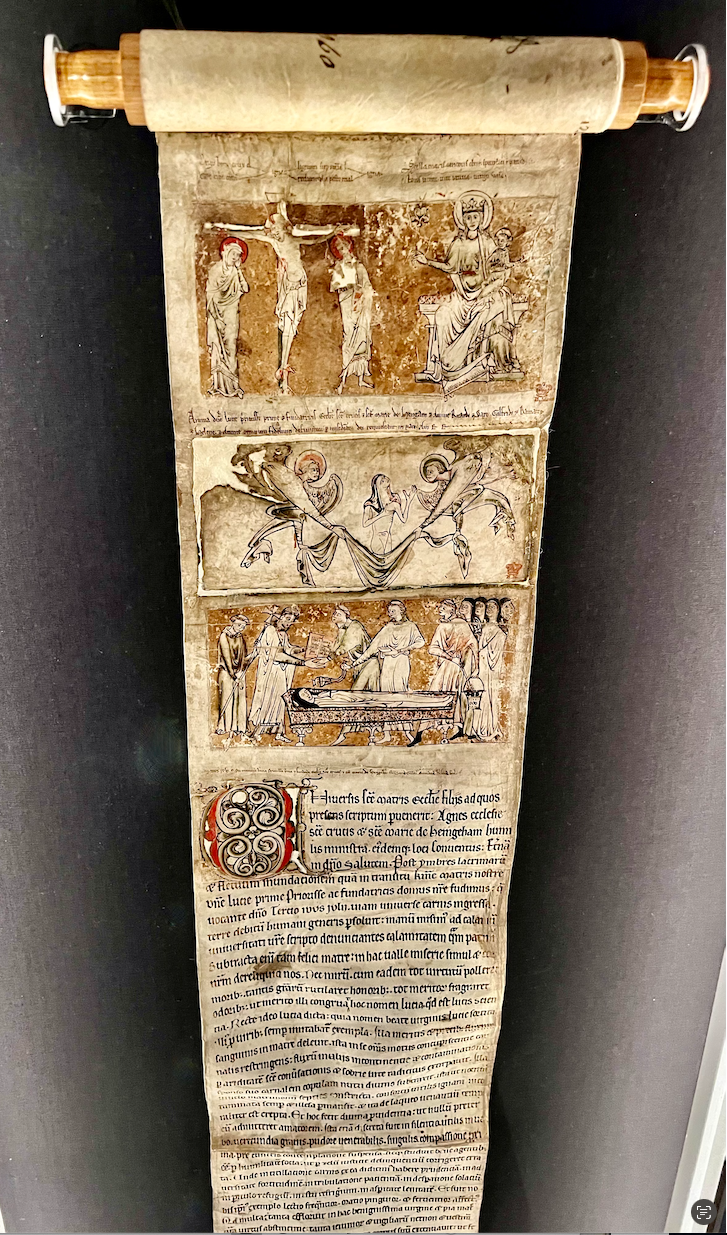 The Mortuary Roll of Lucy of Hedingham - Faversham Life